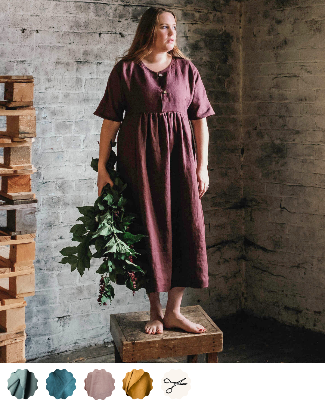 MURIEL | Linen Dress – Withnell
